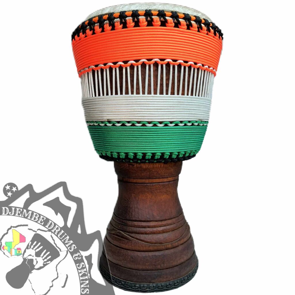 Djembe – Ivory Coast – Iroko – Côte d’Ivoire Pride – Djembe Drums & Skins